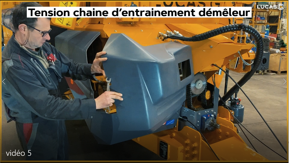 ENTRETIEN #5 – TENSION CHAÎNE D’ENTRAÎNEMENT DÉMÊLEUR - My Lucas G - WEB TV