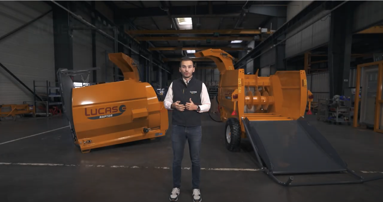Discover our range of Compact Straw blowers Raptor - Lucas G - WEB TV
