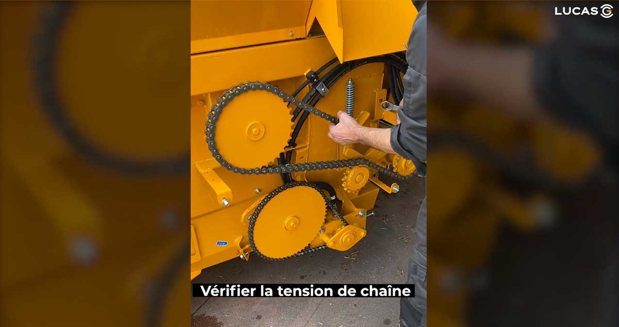 Tension de chaine du démêleur - My Lucas G - WEB TV